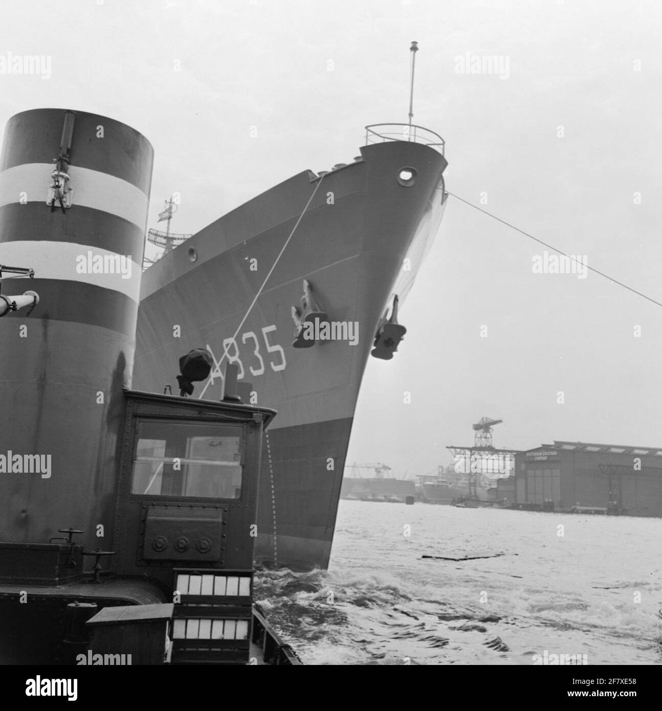 The Poolster (A 835), the new supply vessel for the Royal Netherlands ...