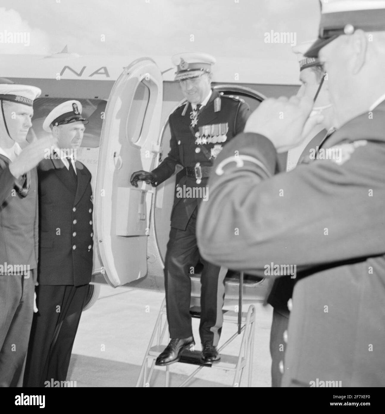 The Commander-General of the British Royal Marines General Sir Malcolm ...
