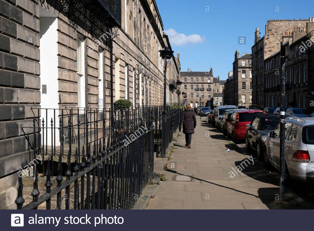 Northumberland Street, Edinburgh New Town Streets, upmarket housing ...