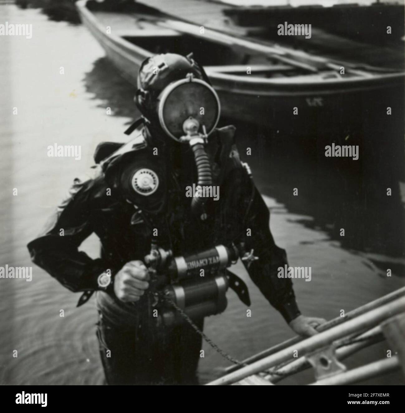 Training of divers to the sailing and diver school Stock Photo - Alamy