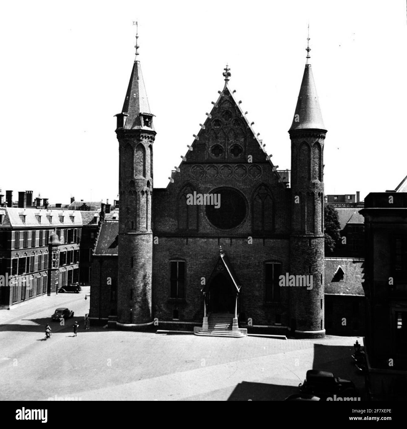 Netherlands hague binnenhof Black and White Stock Photos & Images - Alamy