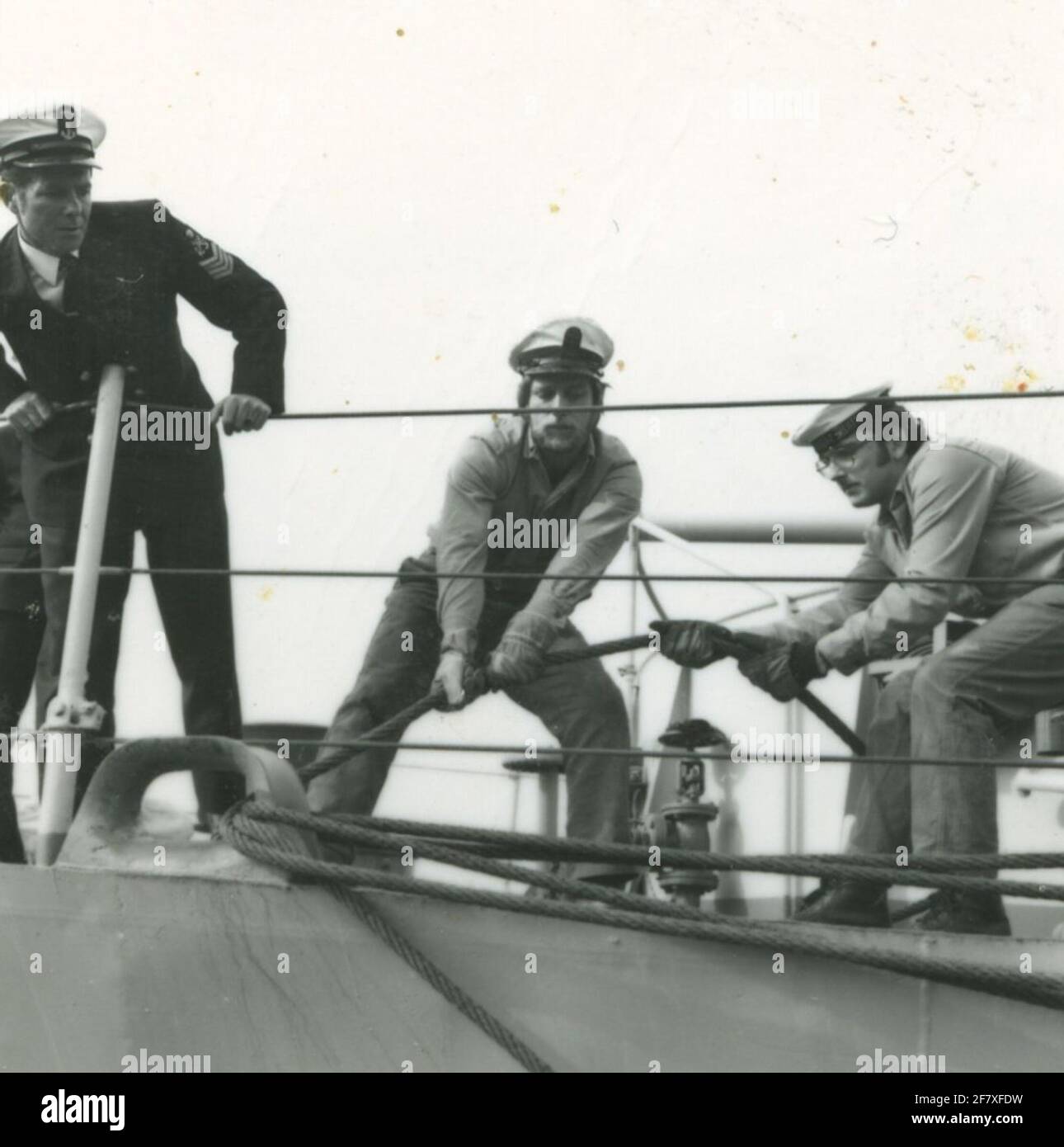 Wolf class Frigate Hr.Ms. Jaguar (1954-1983), meets the quay in Den ...