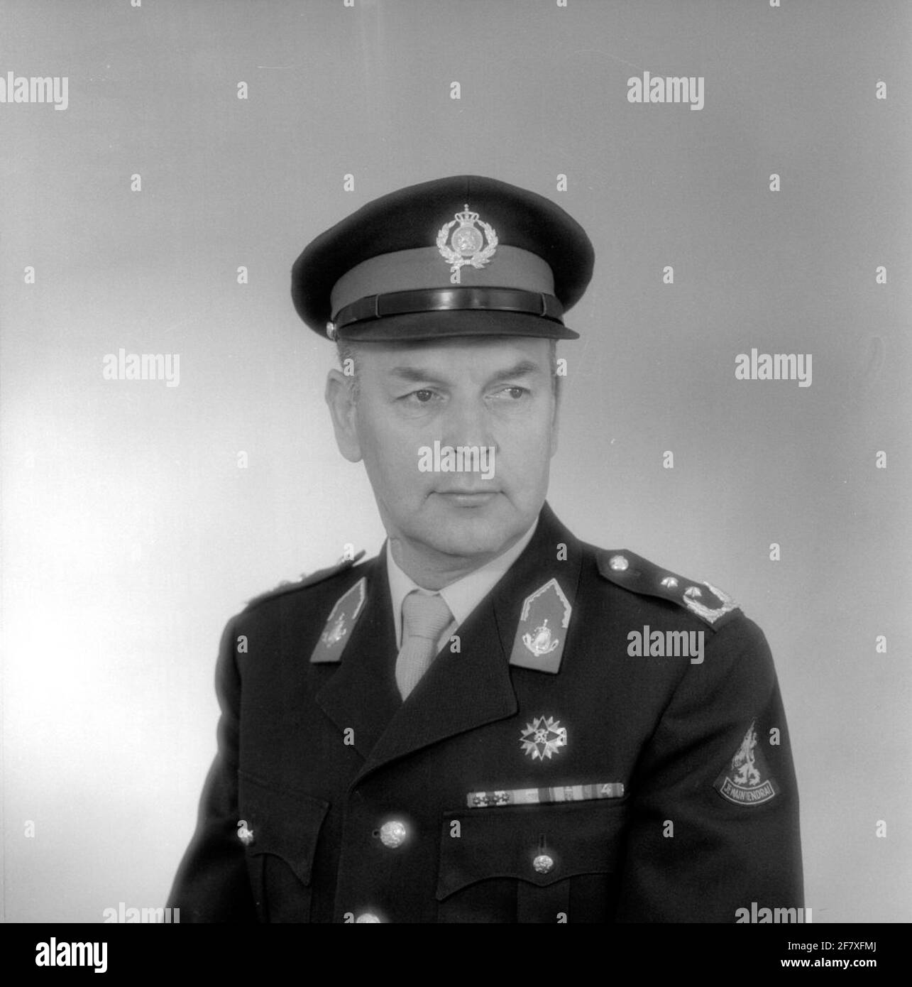Portrait of General-Major der Infantry M. de Jong Stock Photo - Alamy