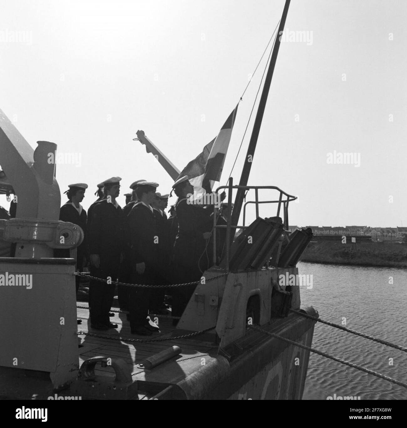 Issue of the coastal mine sweep Hr.Ms. Dokkum. (1955 - 1983) During ...