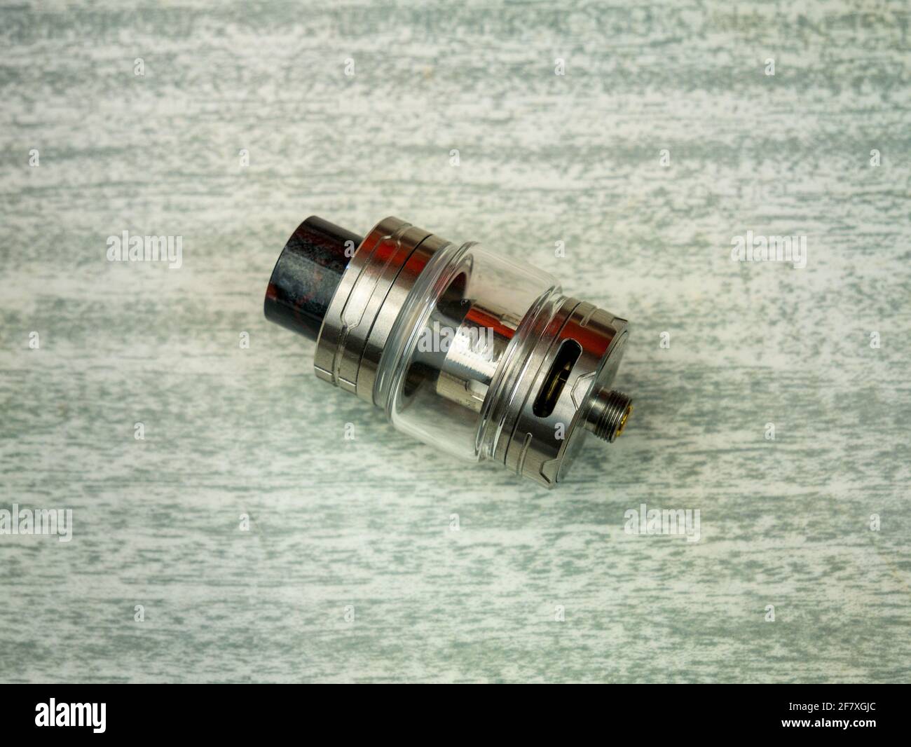 Empty electronic cigarette atomizer for vaping Stock Photo - Alamy