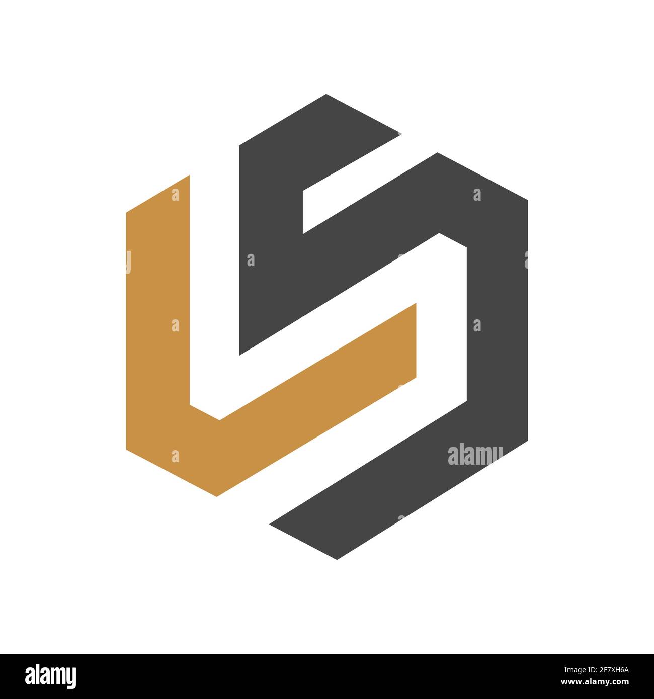 Initial SL letter logo vector template design. Creative abstract letter ...