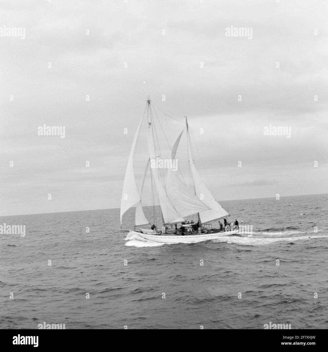 The sailing training ship for upcoming naval officers at the Royal ...