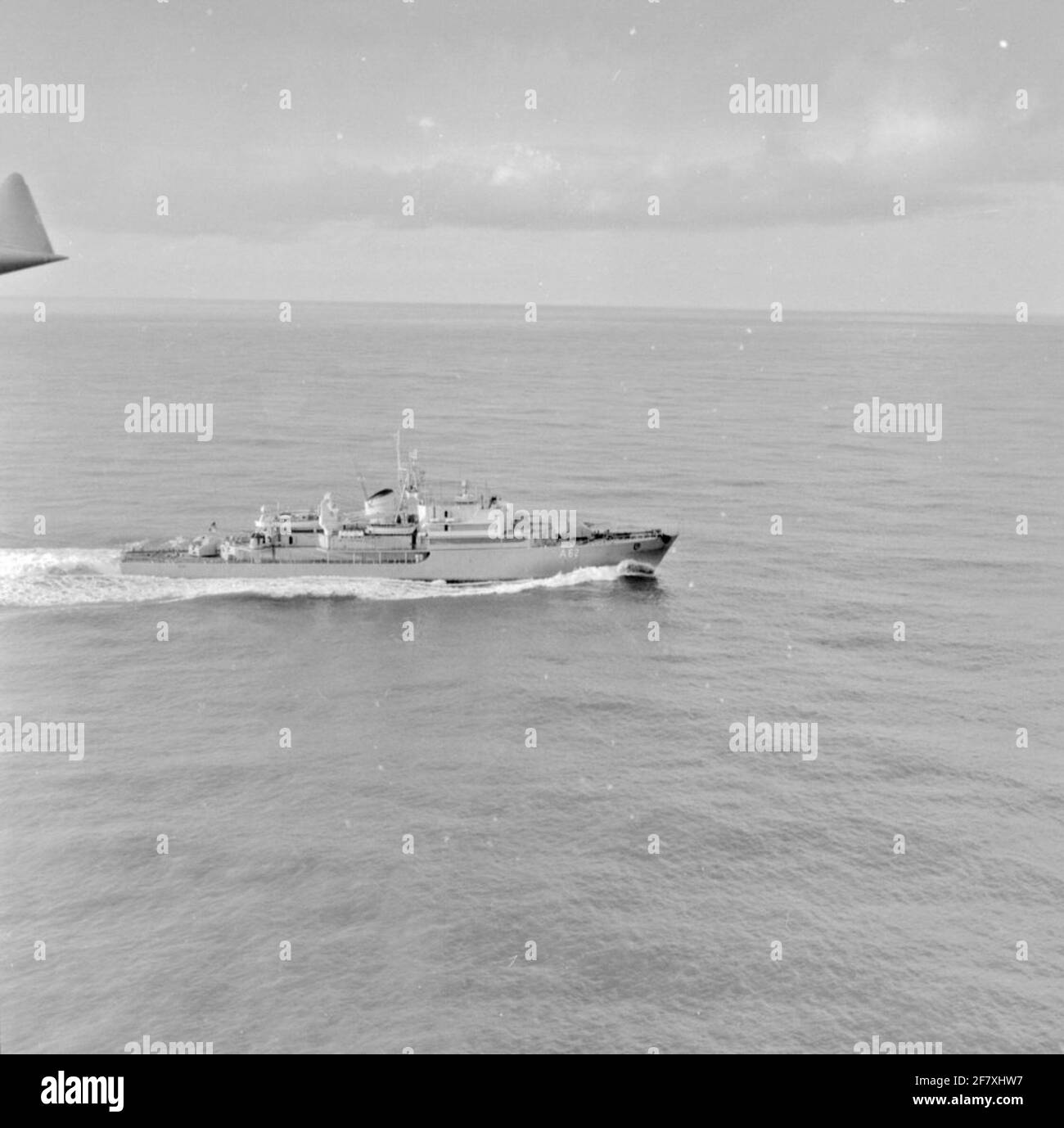 The German support ship FGS WESER (1960 - 1975 Stock Photo - Alamy
