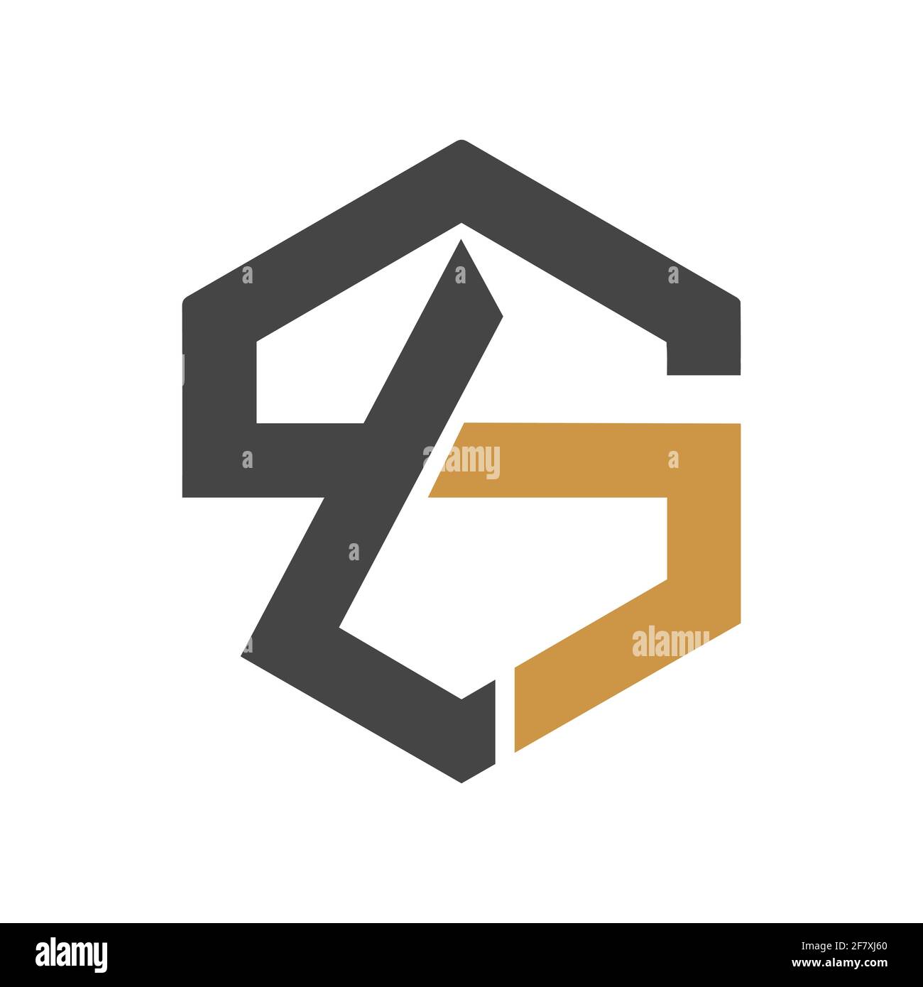 Initial SL letter logo vector template design. Creative abstract letter ...