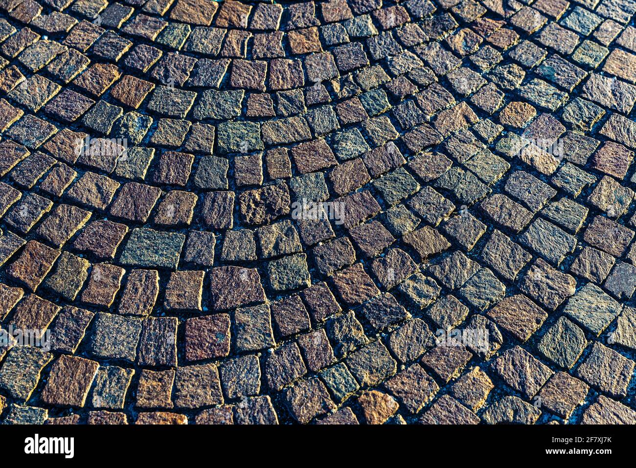 Street paving stones as background in Naples, Italy Stock Photo - Alamy