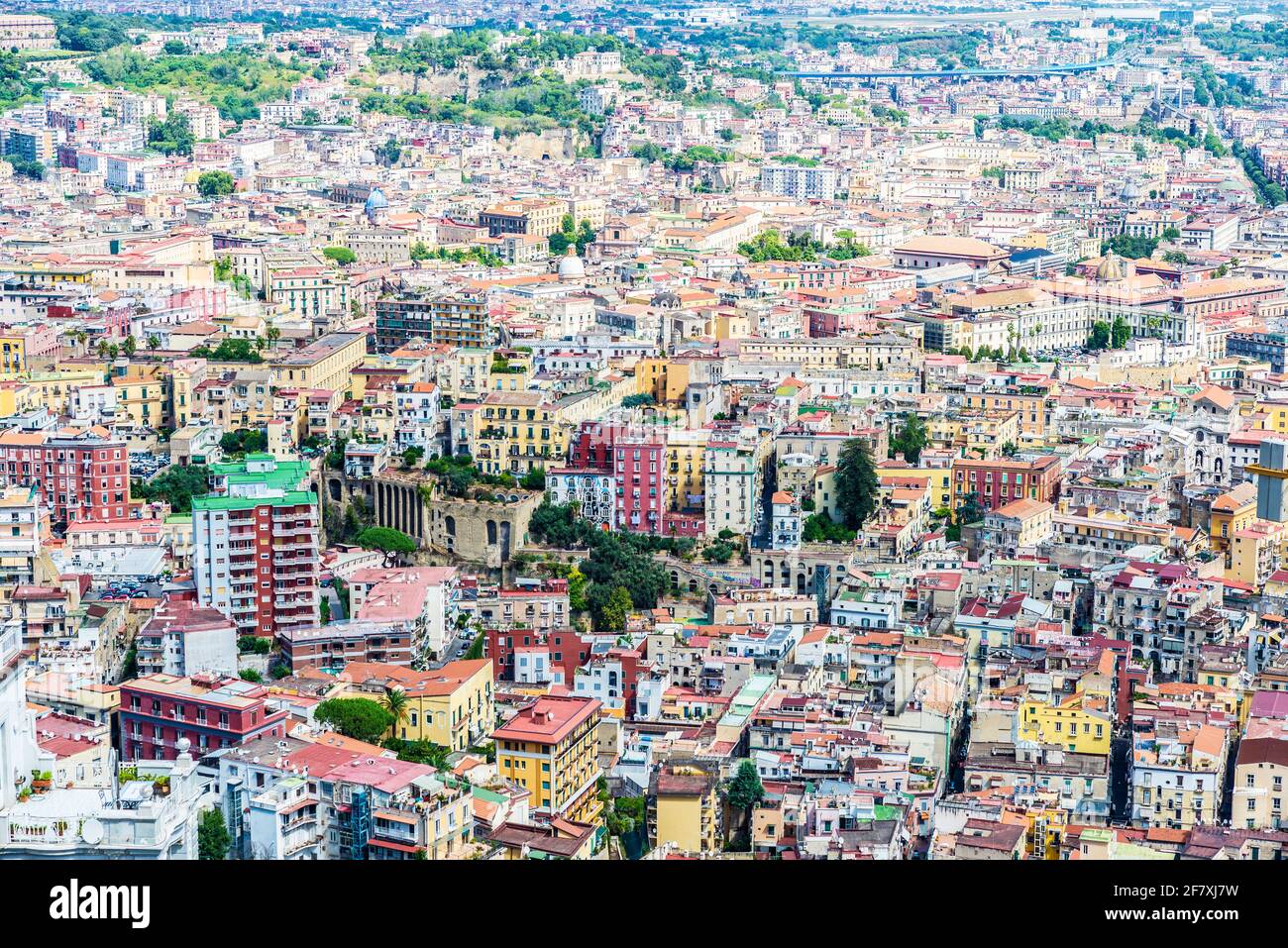 Naples city overview hi-res stock photography and images - Alamy