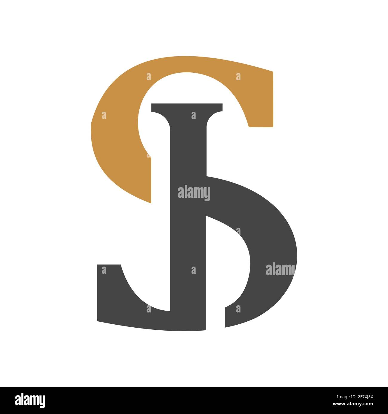 Initial SL letter logo vector template design. Creative abstract letter ...