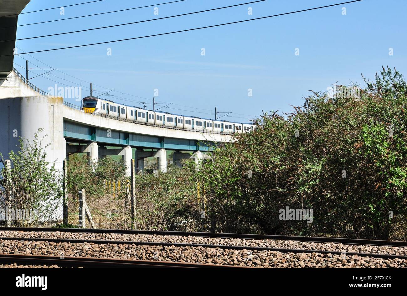 British rail class 700 train hi-res stock photography and images - Alamy