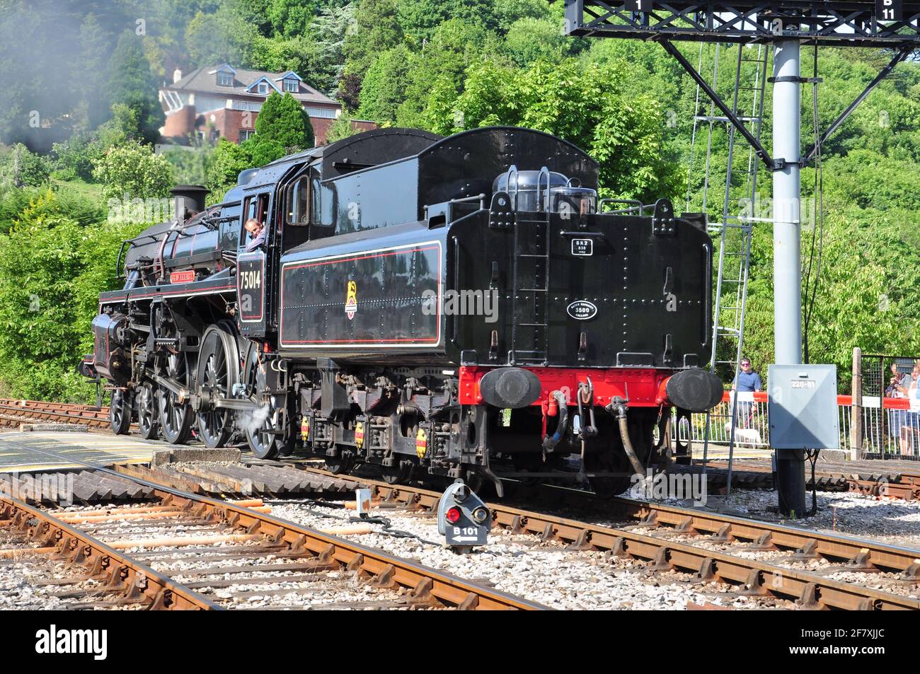 Standard class 4 steam locomotive hi-res stock photography and images ...