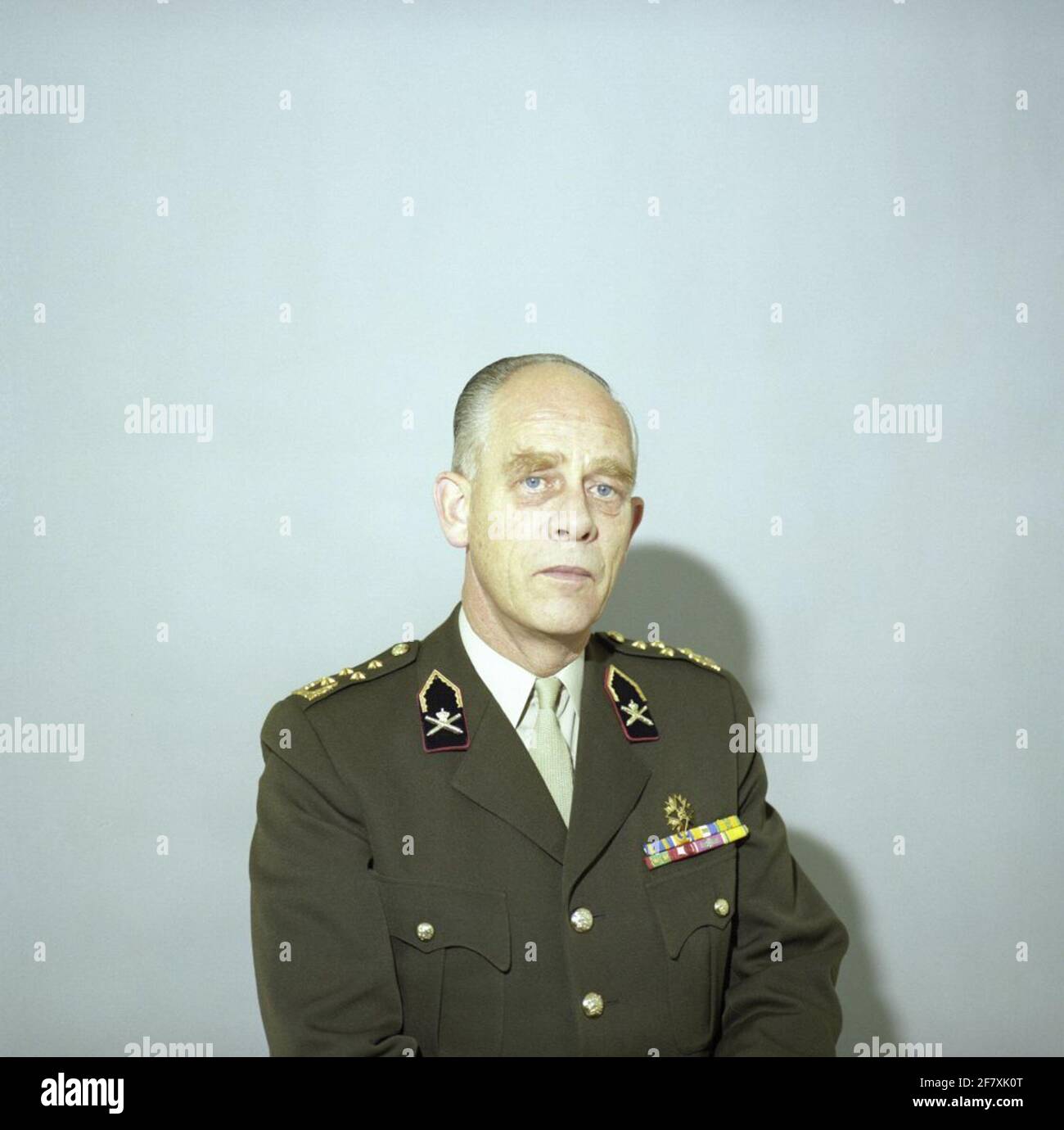 Portrait of Commander of the Land forces Lieutenant General The ...
