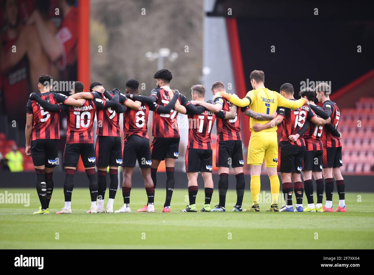 Vitality Stadium, Bournemouth, Dorset, UK. 10th Apr, 2021. English ...