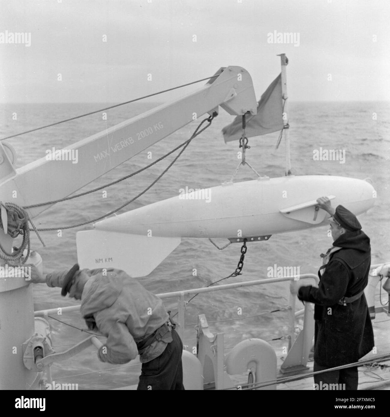 Shriep watermine sweep Hr.Ms. Van Straelen (1960-1982), work during ...