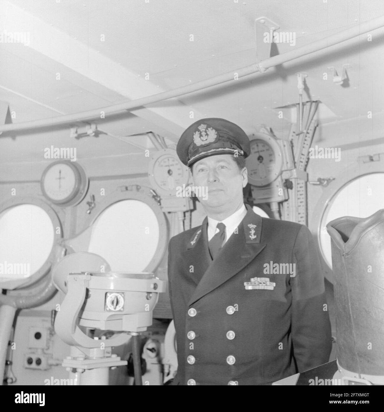 Captain-Lieutenant-Ter-Zee (Kltz) C.H. Eeghen. Kltz Eeghen is commander ...