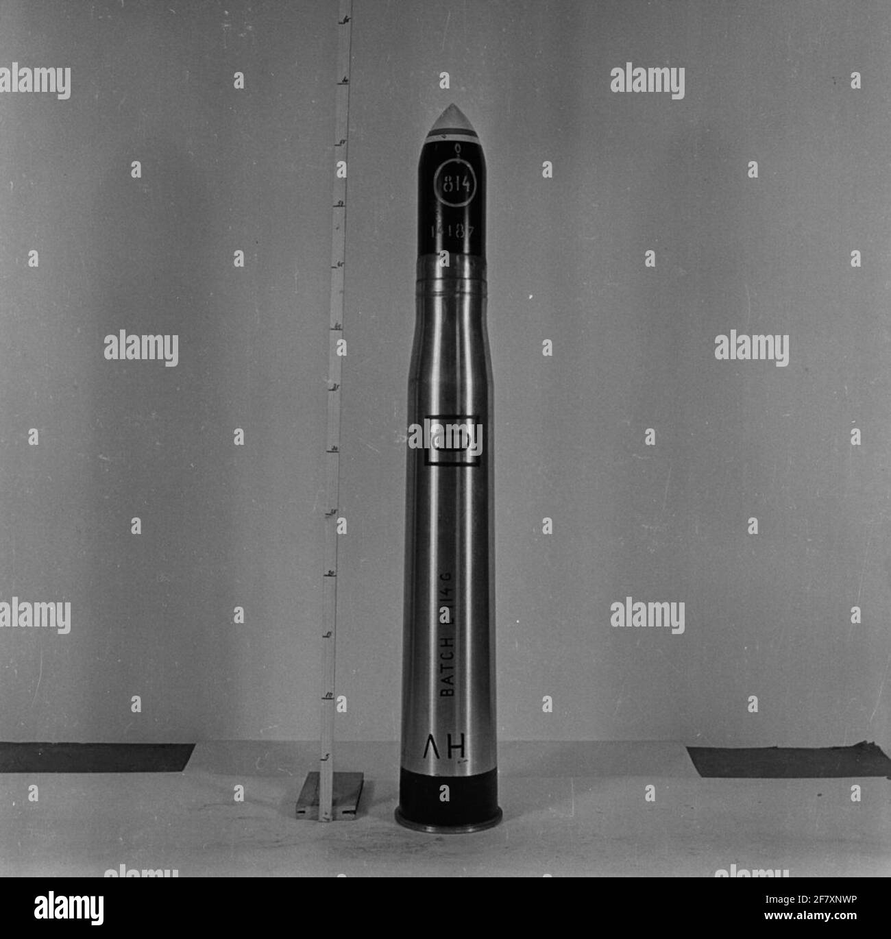 A complete 57 mm of grenade (explosive and pushing load). Ammo for the ...