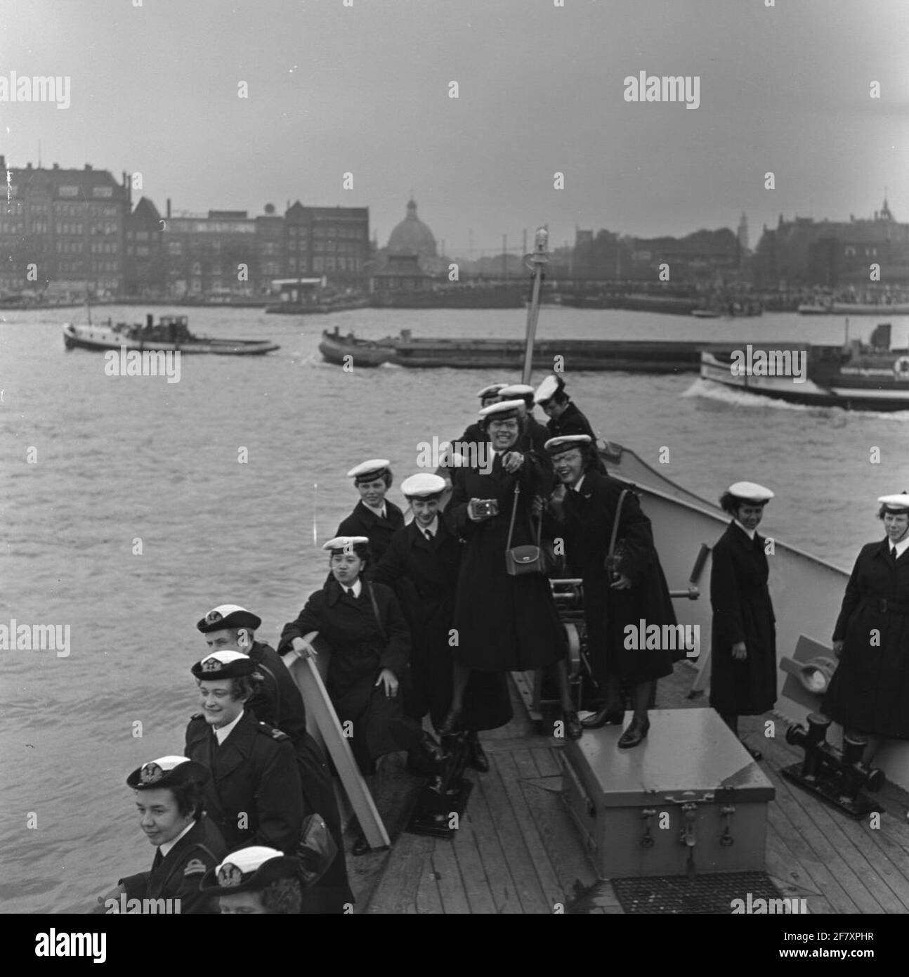 Vessel cruiser Black and White Stock Photos & Images - Alamy
