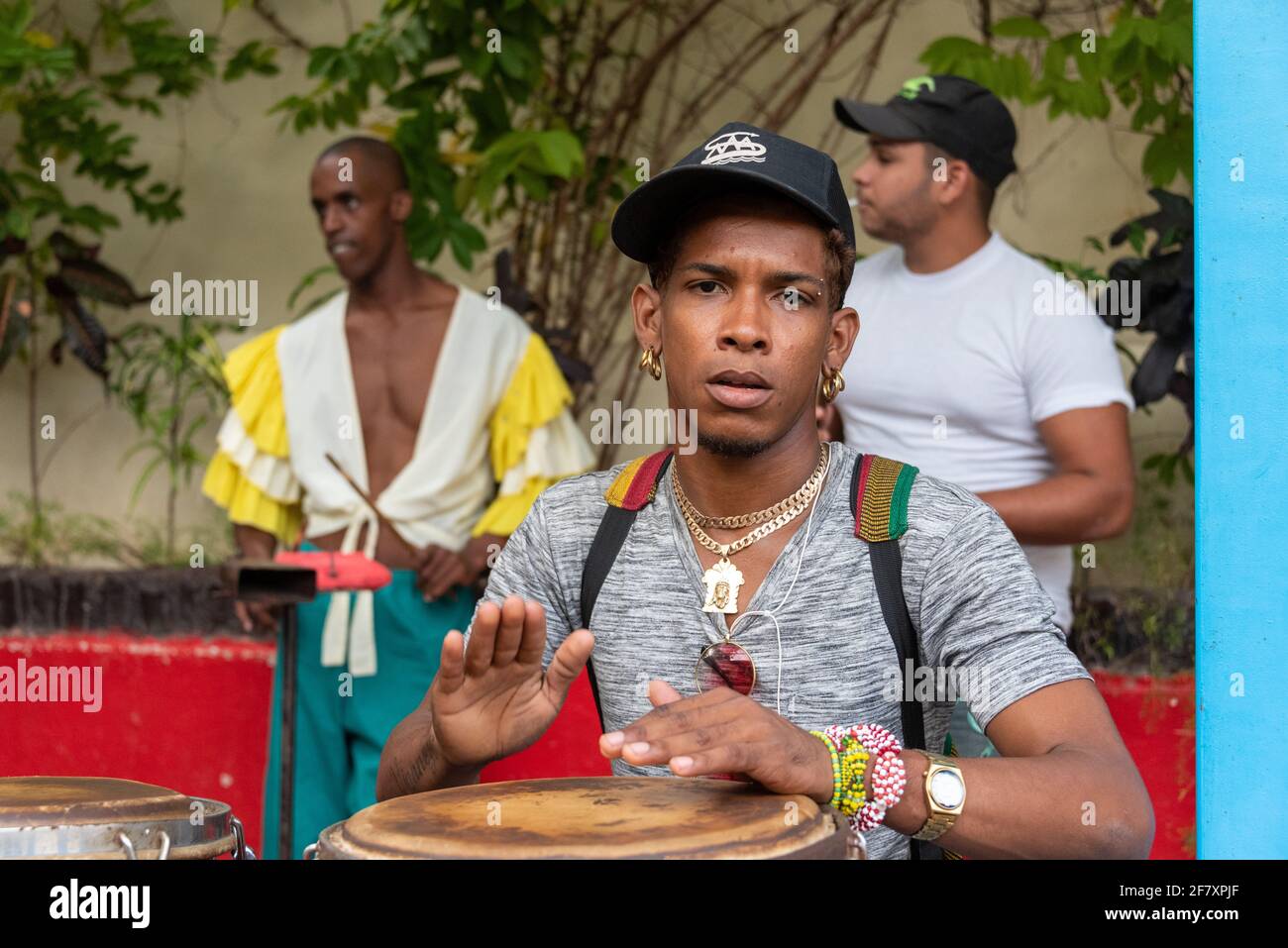 Cuban drums hi-res stock photography and images - Alamy