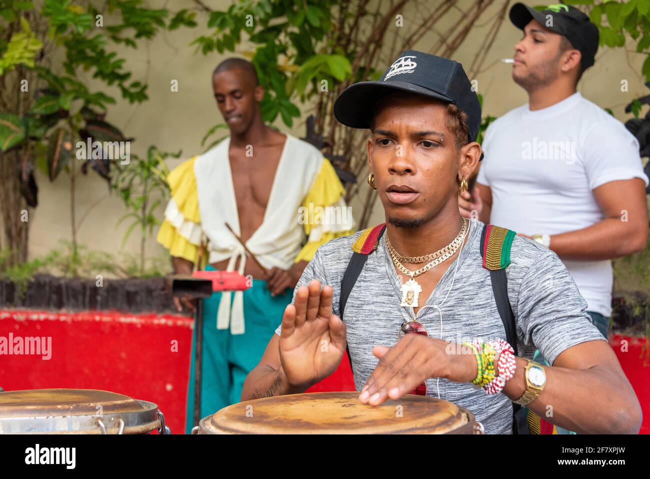 Cuban drums hi-res stock photography and images - Alamy