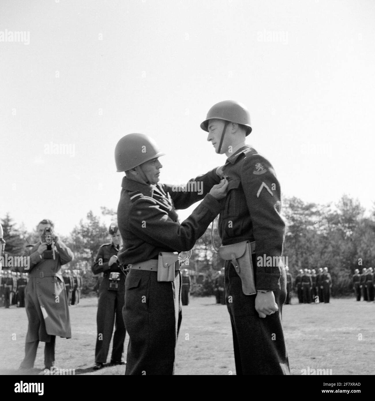 Commodore flyer observer B.J. Fiedeldy, Commander C.L.O., Pinned wings ...