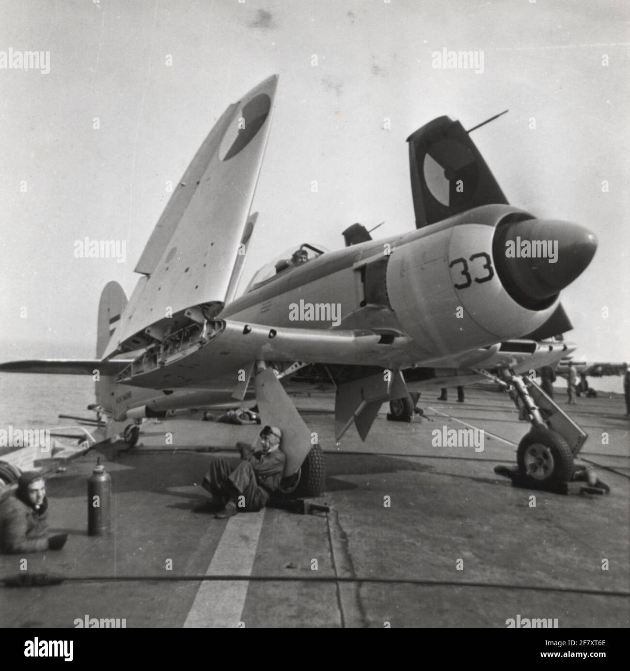 Carrier-Jachtbommendher Hawker Seafury FB.MK.51 F 33 (1951-1954) On ...