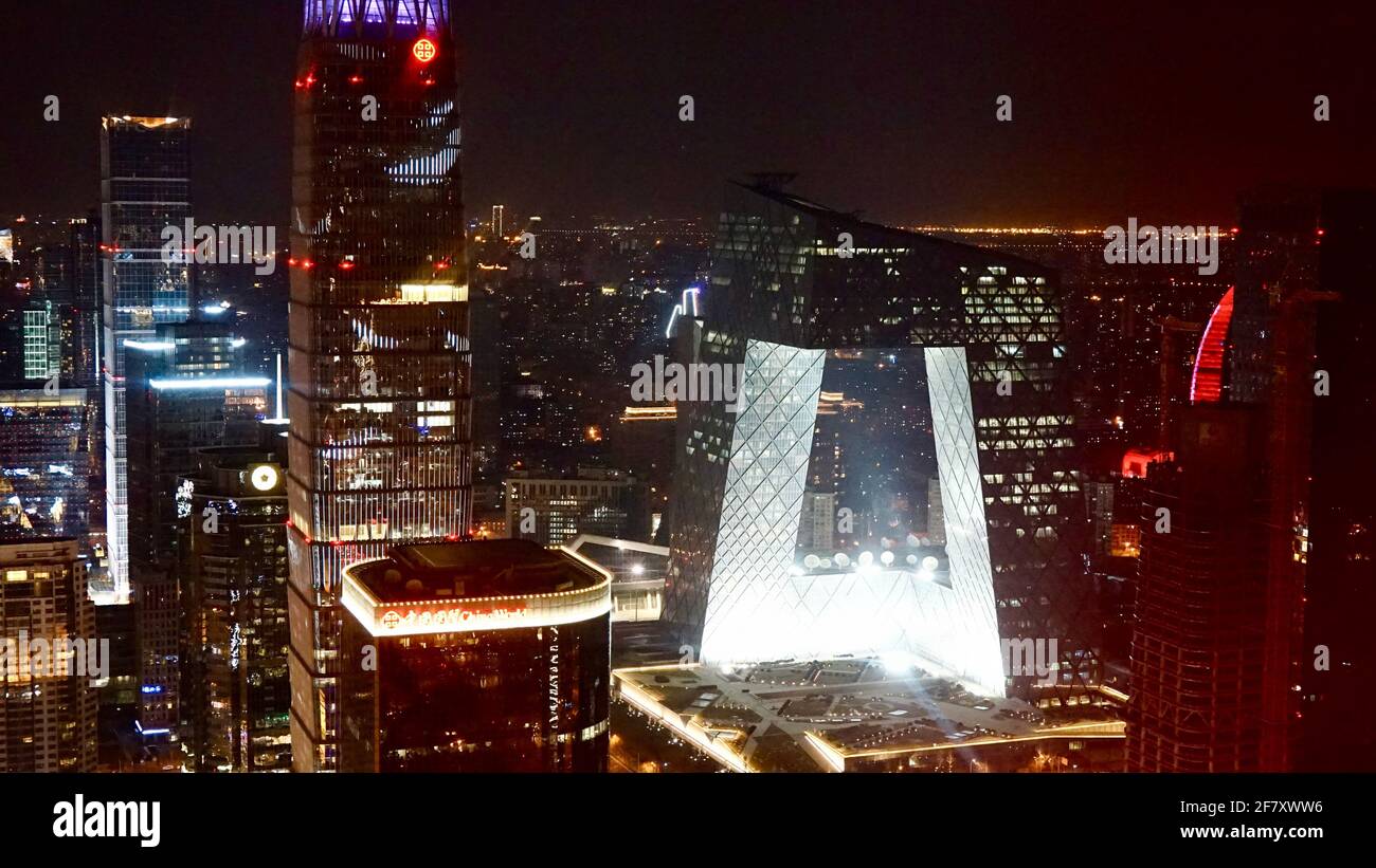 Night view of beijing hi-res stock photography and images - Alamy