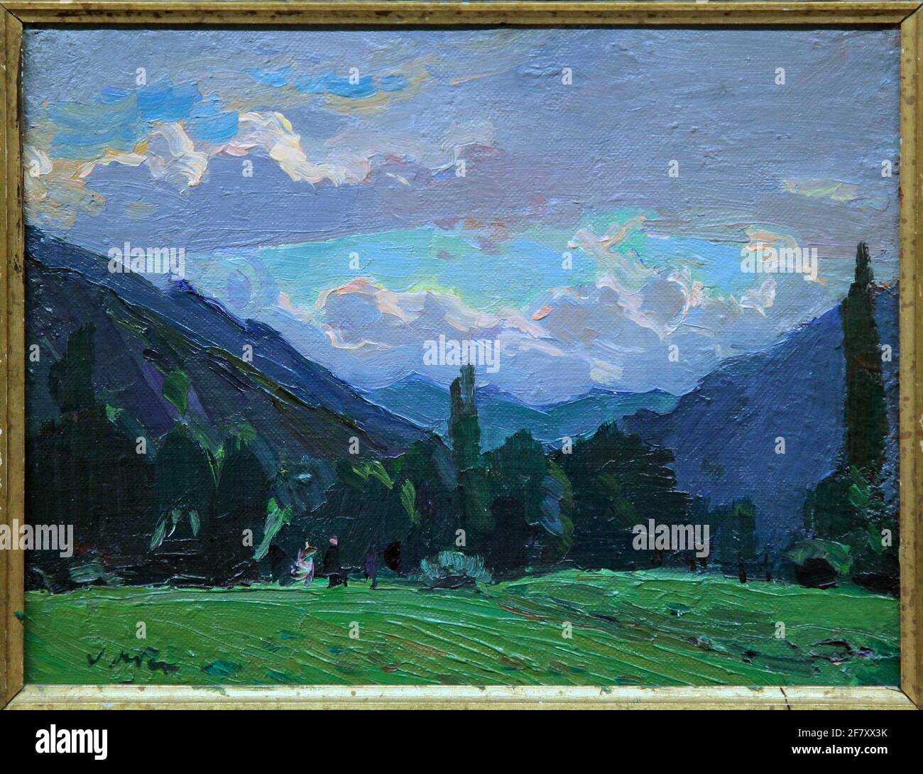 Spanish Landscape Painter High Resolution Stock Photography and Images ...