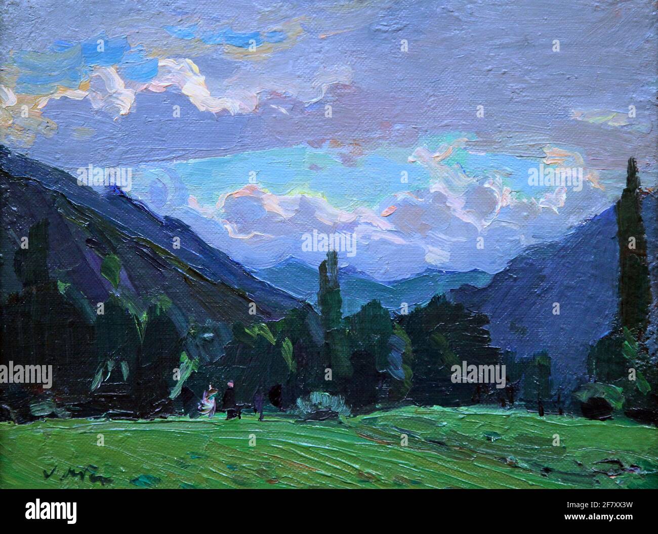 Spanish Landscape Painter High Resolution Stock Photography and Images ...