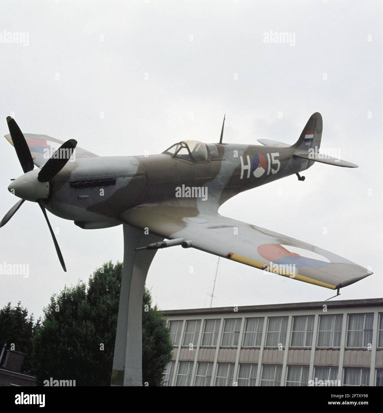 Supermarine Spitfire IXC as a gatekeeper airbase Eindhoven.This device ...