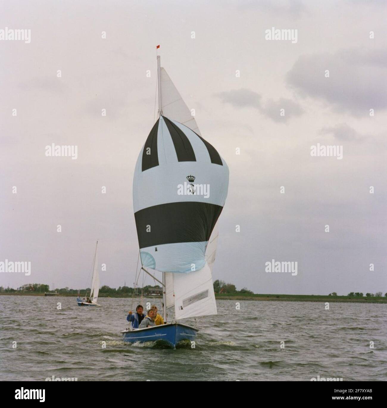 International Seaweek, organized by the International Military Sports Office (BIMS). A sailboat ...