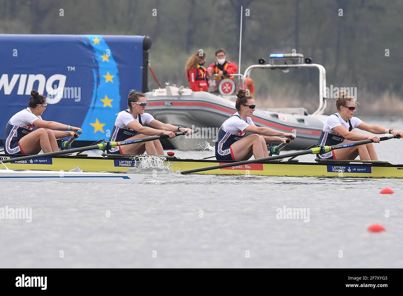 Varese, Varese, Italy, 10 Apr 2021, Rowan Mckellar, Harriet Taylor ...