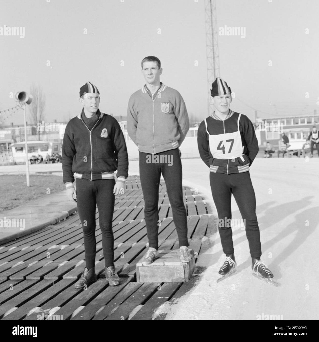 Marine skate championships on the Jaap Edenbaan in Amsterdam. The ...