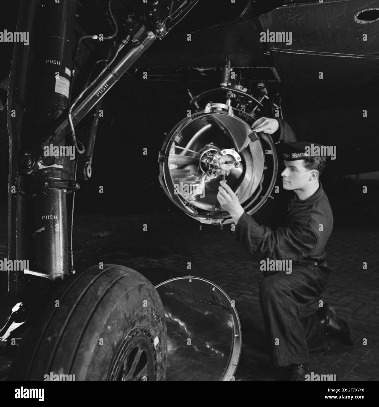 Airplane maker at work. Is part of Object series AVDKM 540069 up to ...