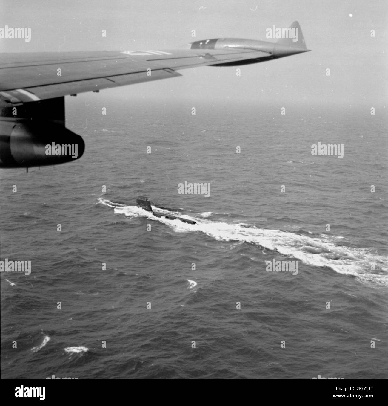 The French submarine FS Diane (1964-1989). Upper Photo, the wing of a ...