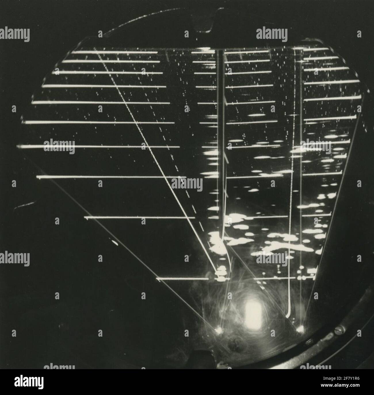 RadarScope Ground Control Approach at Leeuwarden airbase Stock Photo ...