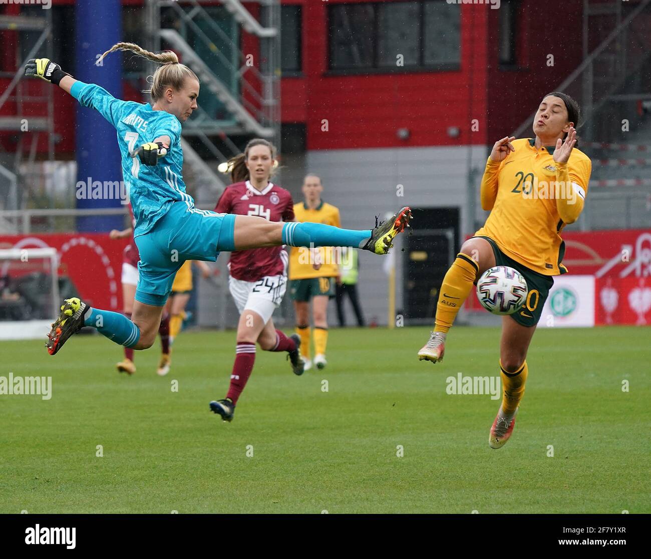 Wiesbaden, Germany. 10th Apr, 2021. Football, Women: Internationals ...