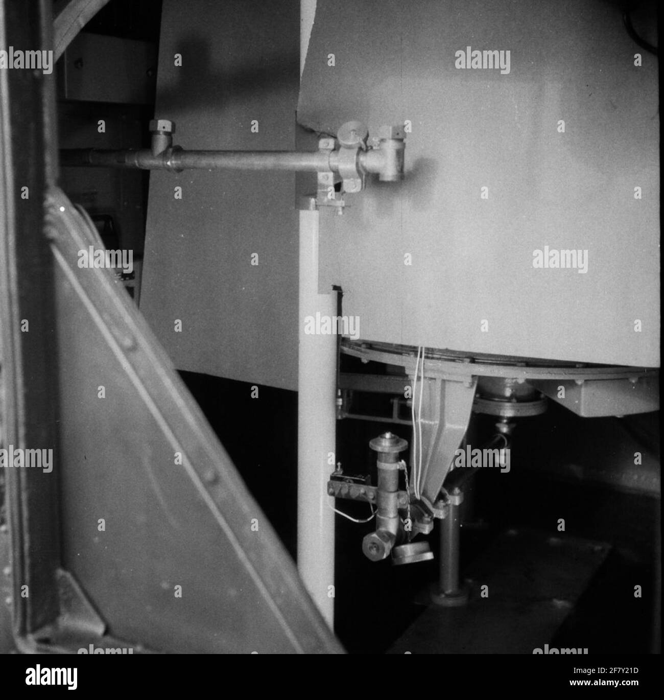 Inner portion of the fire line radar AA 3MK7. The hatch on the outside ...
