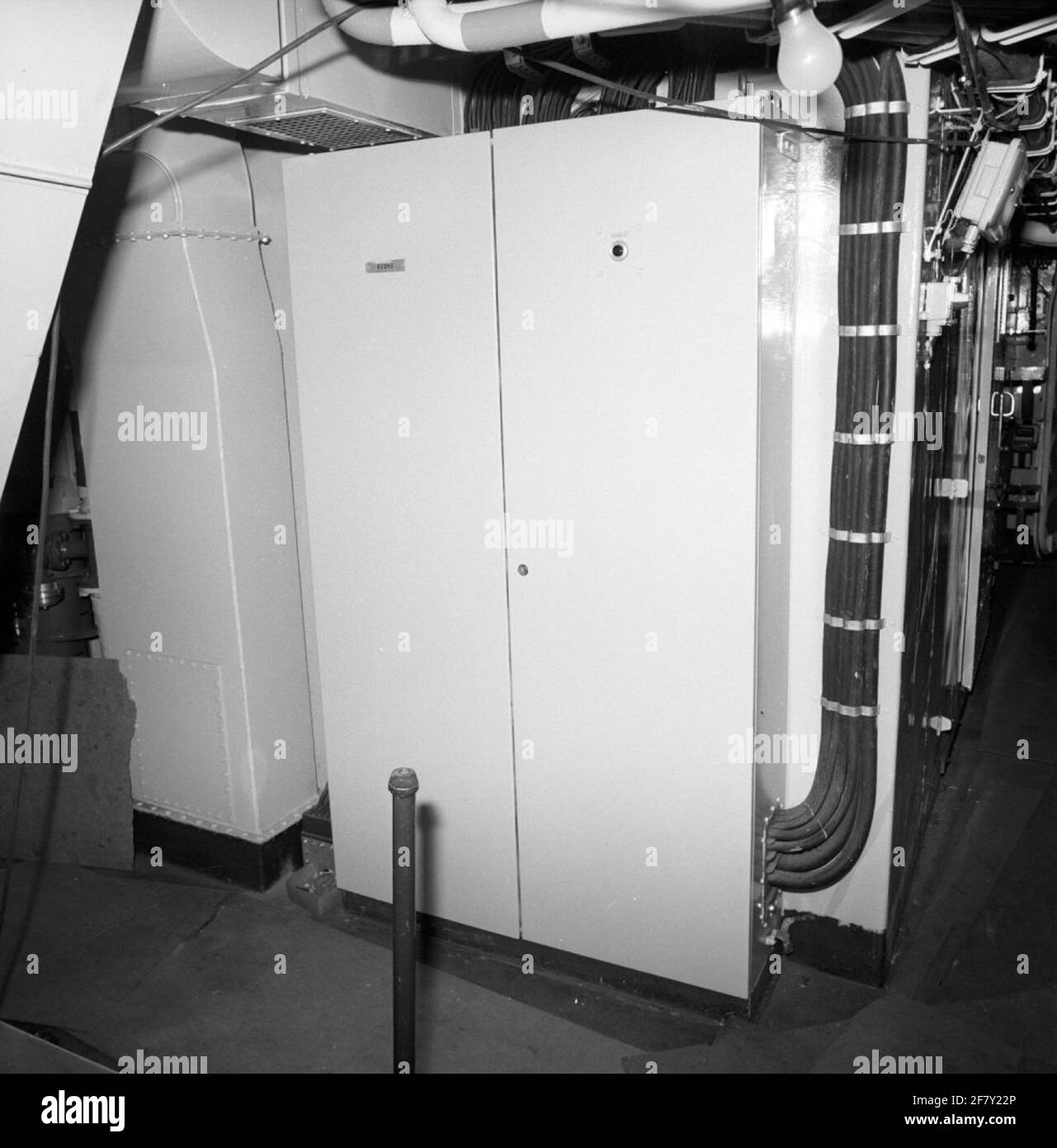The Frigate Hr.Ms. Van Galen (F 803) receives new hardware (electronic ...