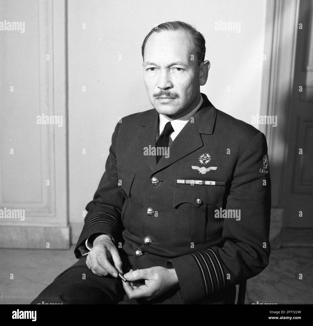 Colonel kite G.W. De Zwaan (1912-1991 Stock Photo - Alamy