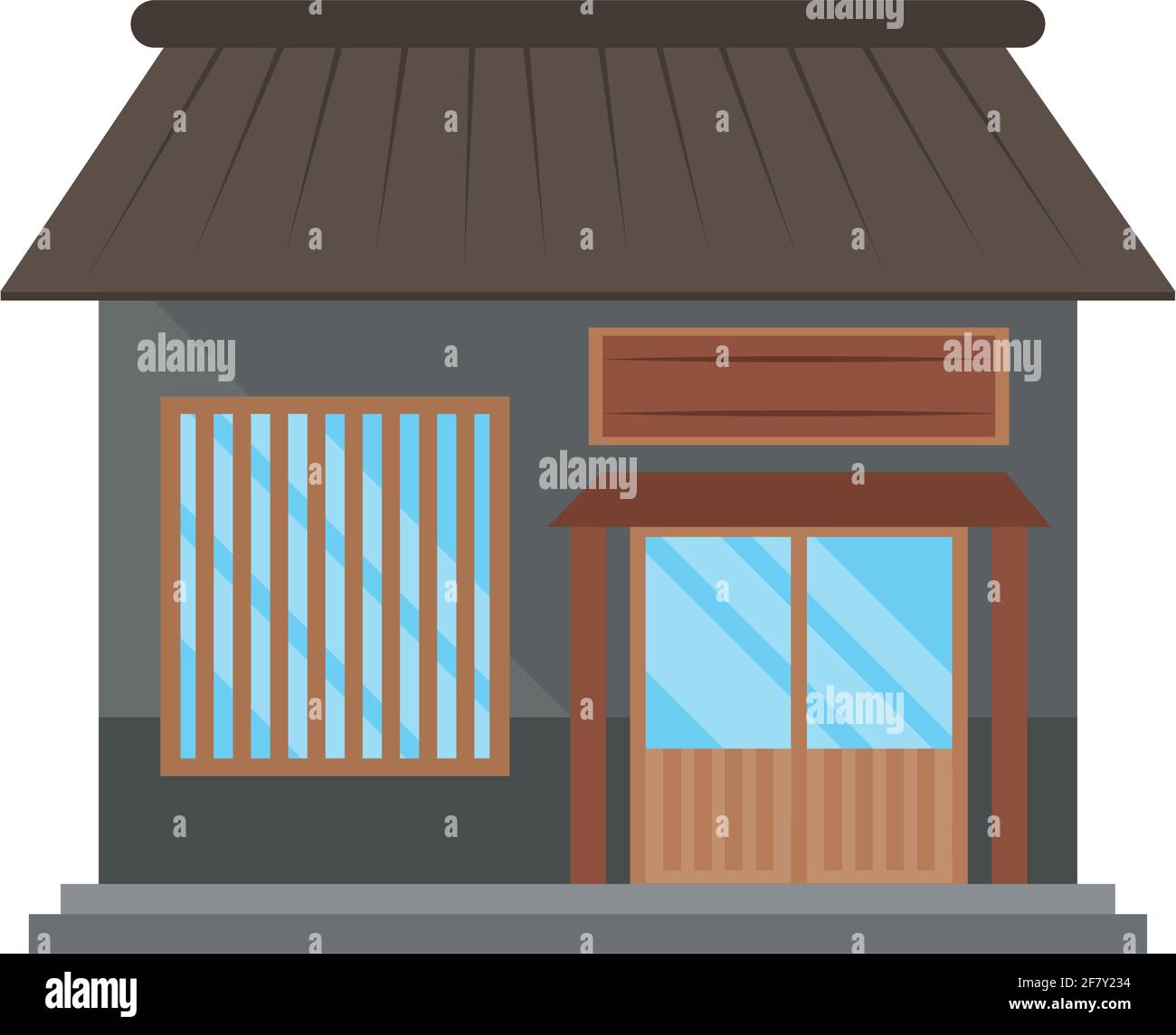 exterior of shop isolated style Stock Vector Image & Art - Alamy