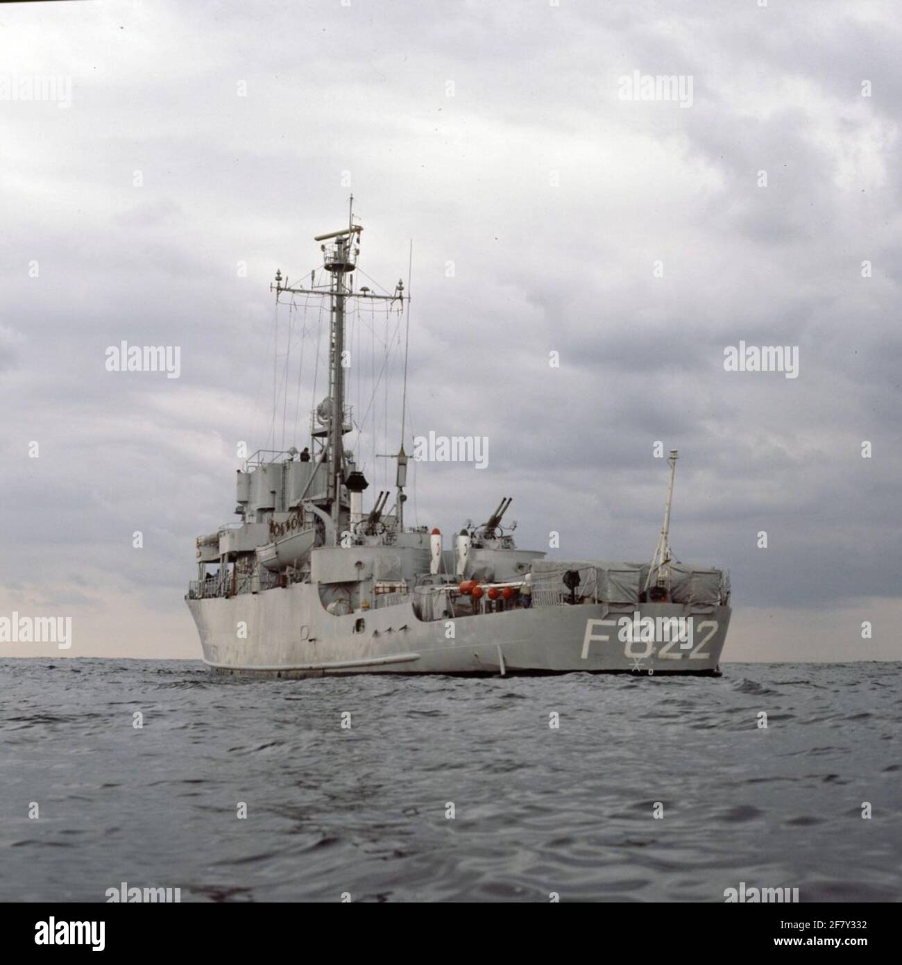 The predator class frigate hr.ms. Jaguar (ex-US PCE 1609, 1954-1983 ...