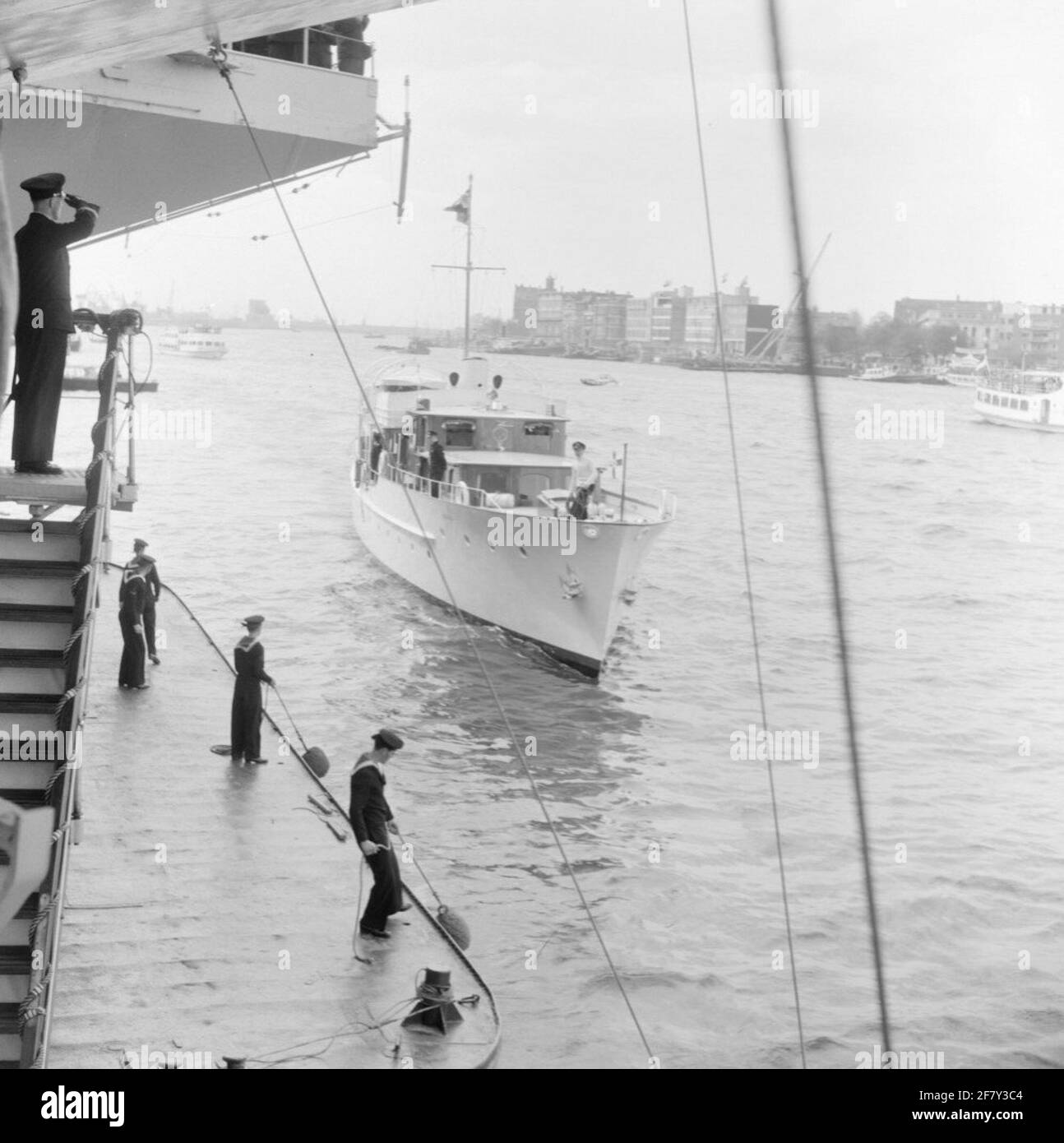 Photo moment of the state visit of the Danish royal couple, King ...