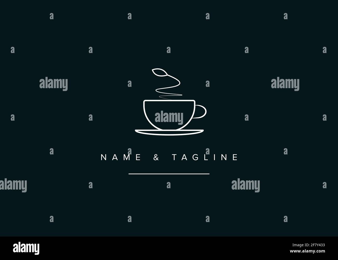 Leaf line up Stock Vector Images - Alamy