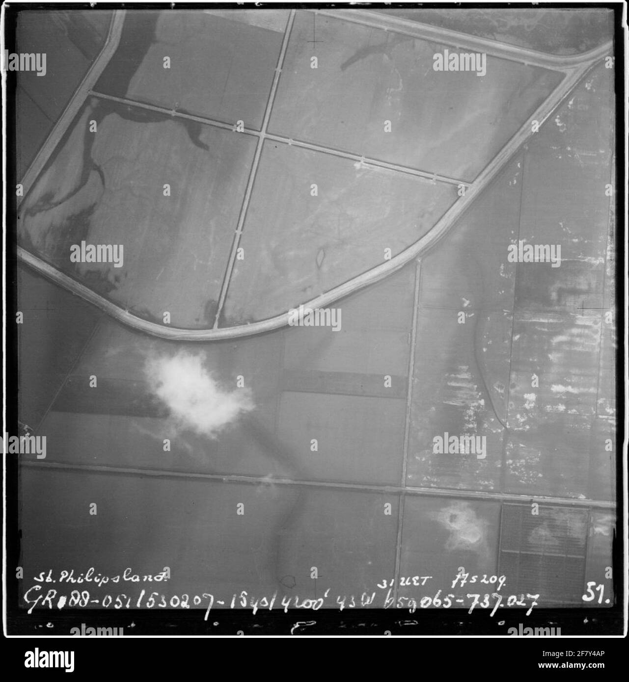 Polder dike Black and White Stock Photos & Images - Alamy