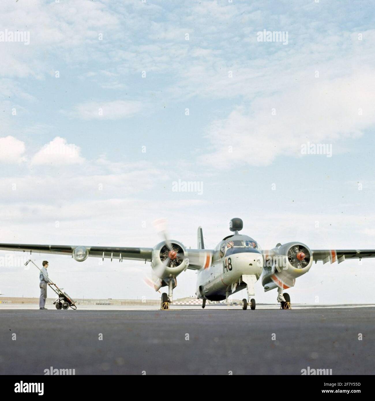 The Grumman S2F-1 (S-2A) Tracker Submarine Boat Control Plane 148 (1960 ...