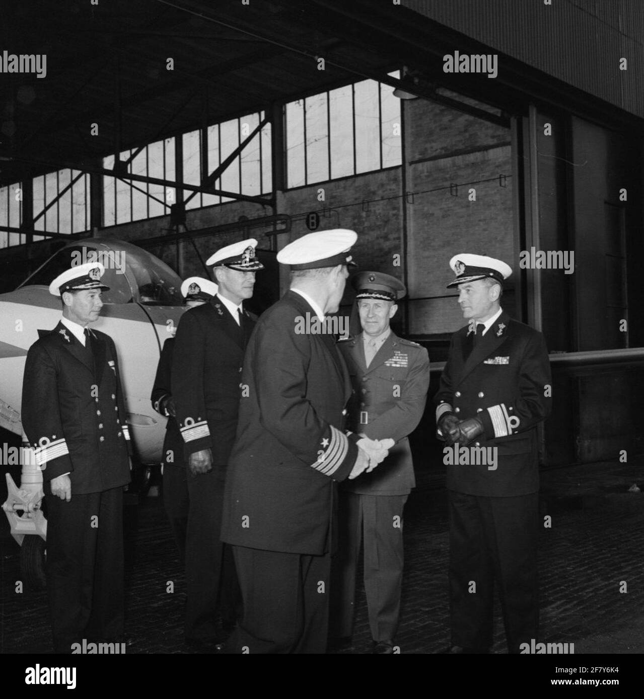 Ceremony around the transfer to the Marine Aviation Service (MLD) of ...