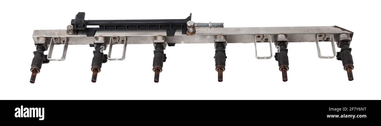 Six cylinder petrol injection engine hi-res stock photography and ...